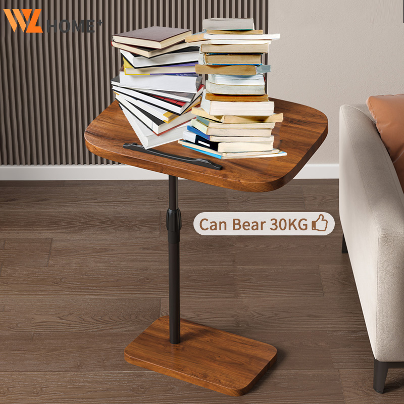 Adjustable Table Height Bedside Table Foldable Table Sofa Side Table ...