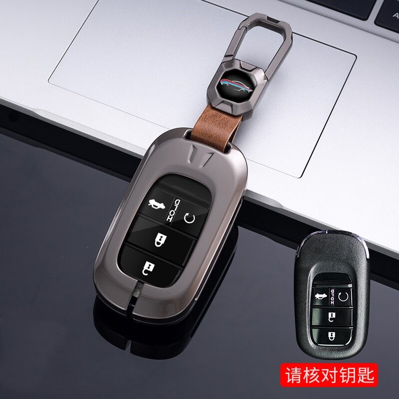 Honda HRV 2022 Civic Fe Key Cover Zinc Alloy Car Key Case Civic Fe 2022 ...