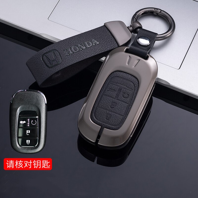 Honda HRV 2022 Civic Fe Key Cover Zinc Alloy Car Key Case Civic Fe 2022 ...