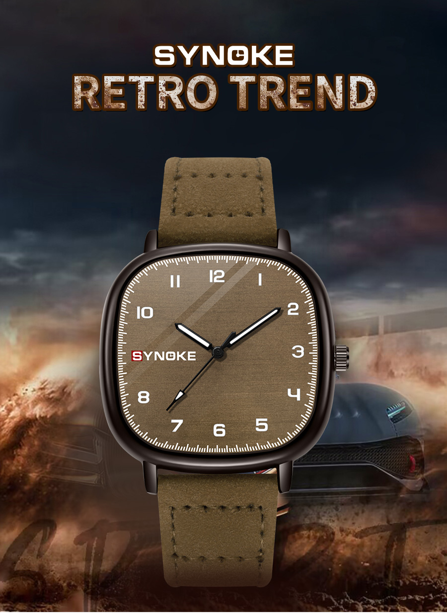 SYNOKE Watch Shop Original Men's Watch Luxury Classic Waterproof ...