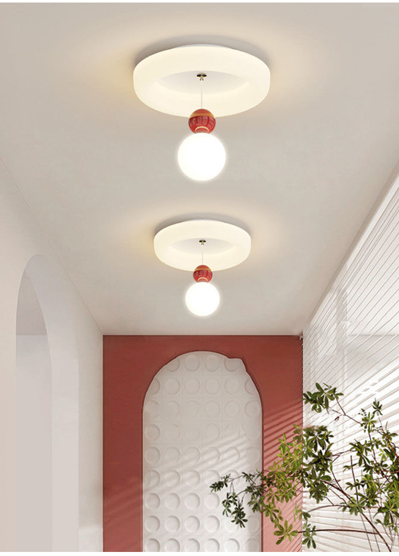 LAMPU SILING RUANG TAMU MODEN 3 WARNA NORDIC CEILING LIGHT 3-COLOR ...
