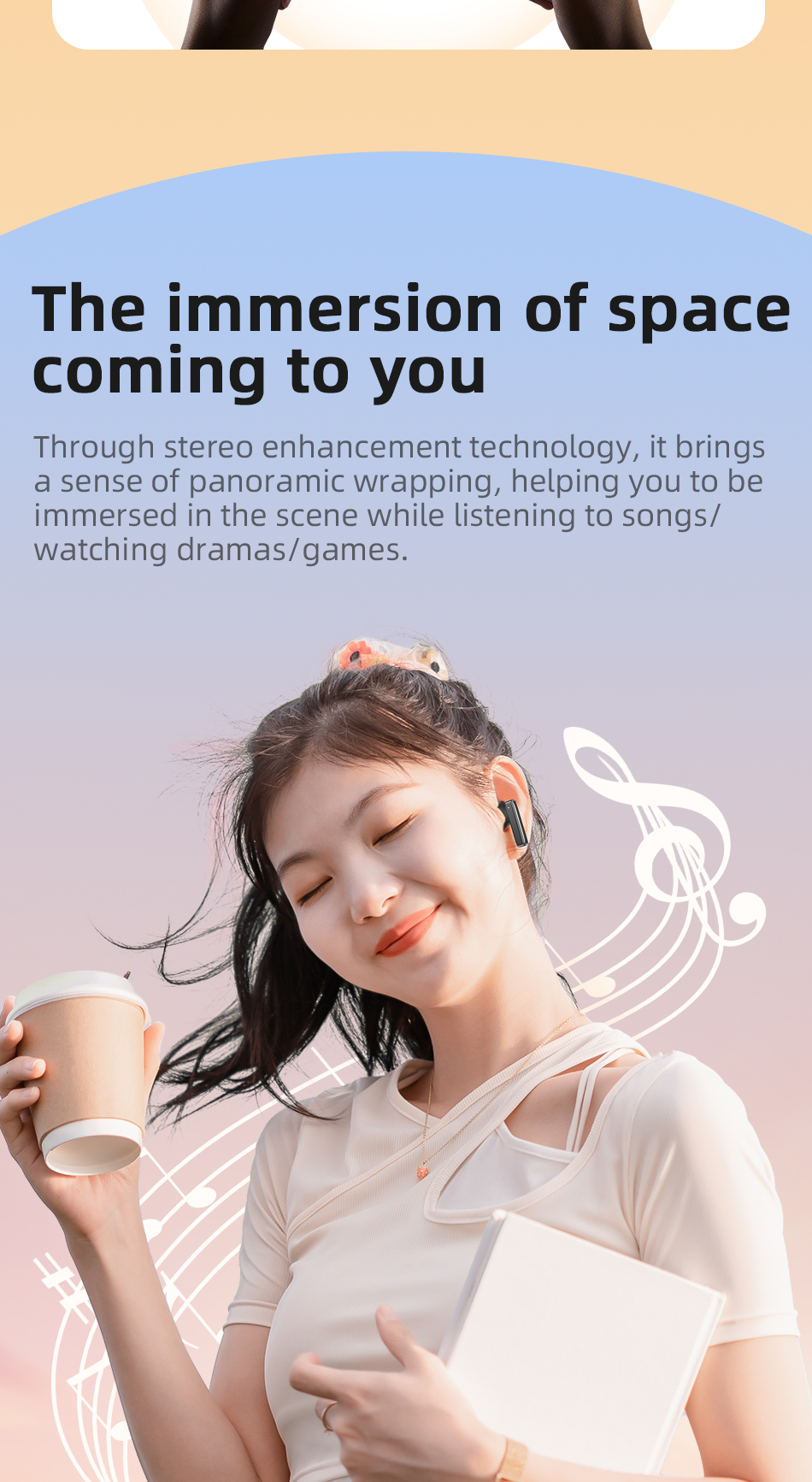 Awei T87 Bluetooth Earphone Wireless Earbud ENC Call Noise Cancelling ...