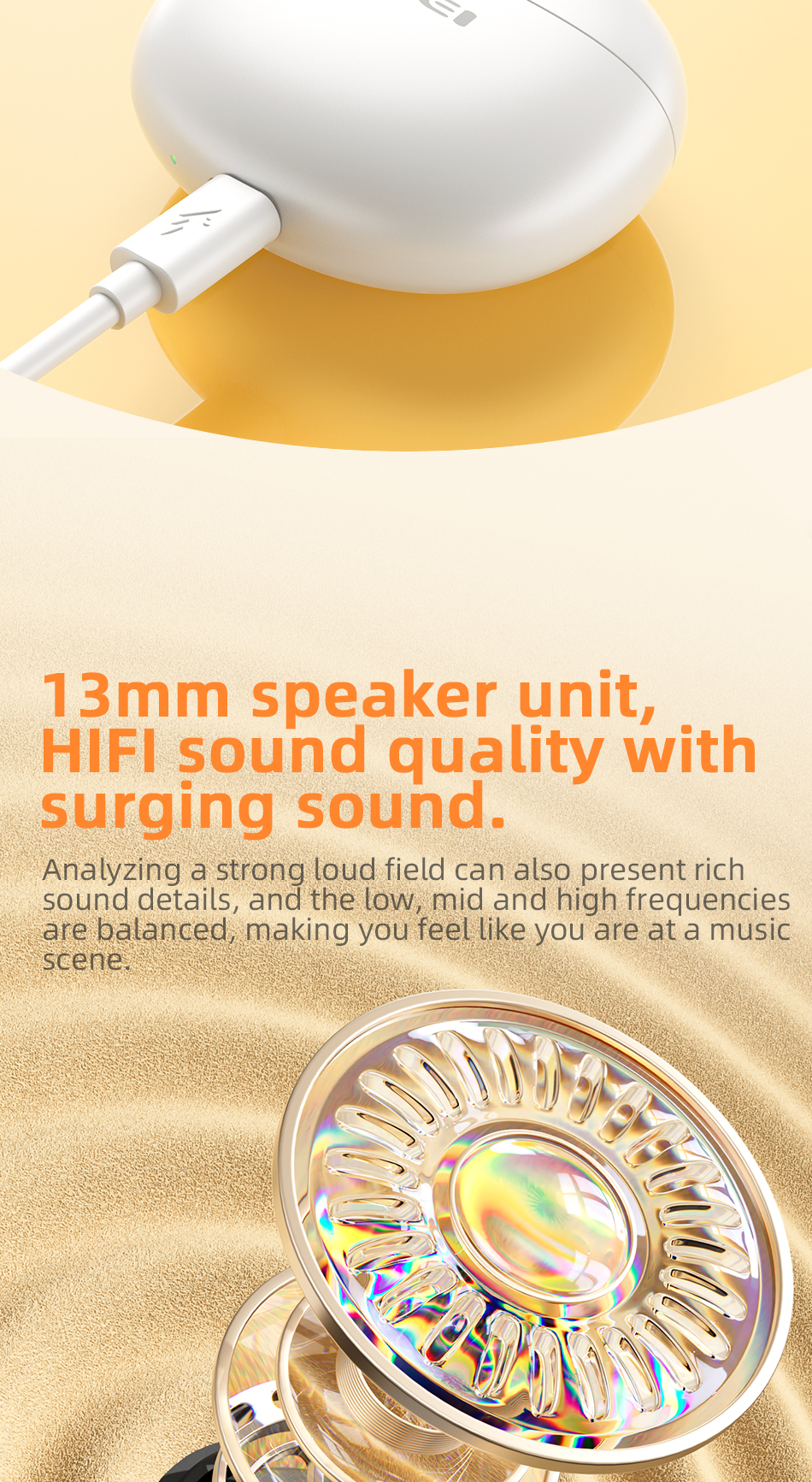 Awei T87 Bluetooth Earphone Wireless Earbud ENC Call Noise Cancelling ...