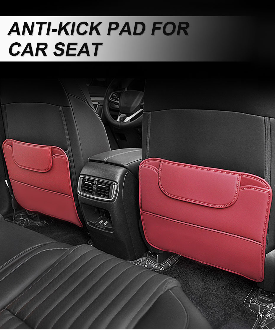 SEAMETAL 1PCS Car Seat back Anti Kick Pad Protector Cover Car Interior ...
