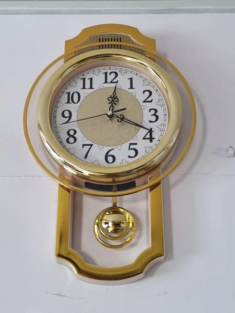45cm*27cm Pendulum Clock European Retro Swing Wall Clock Living Room ...