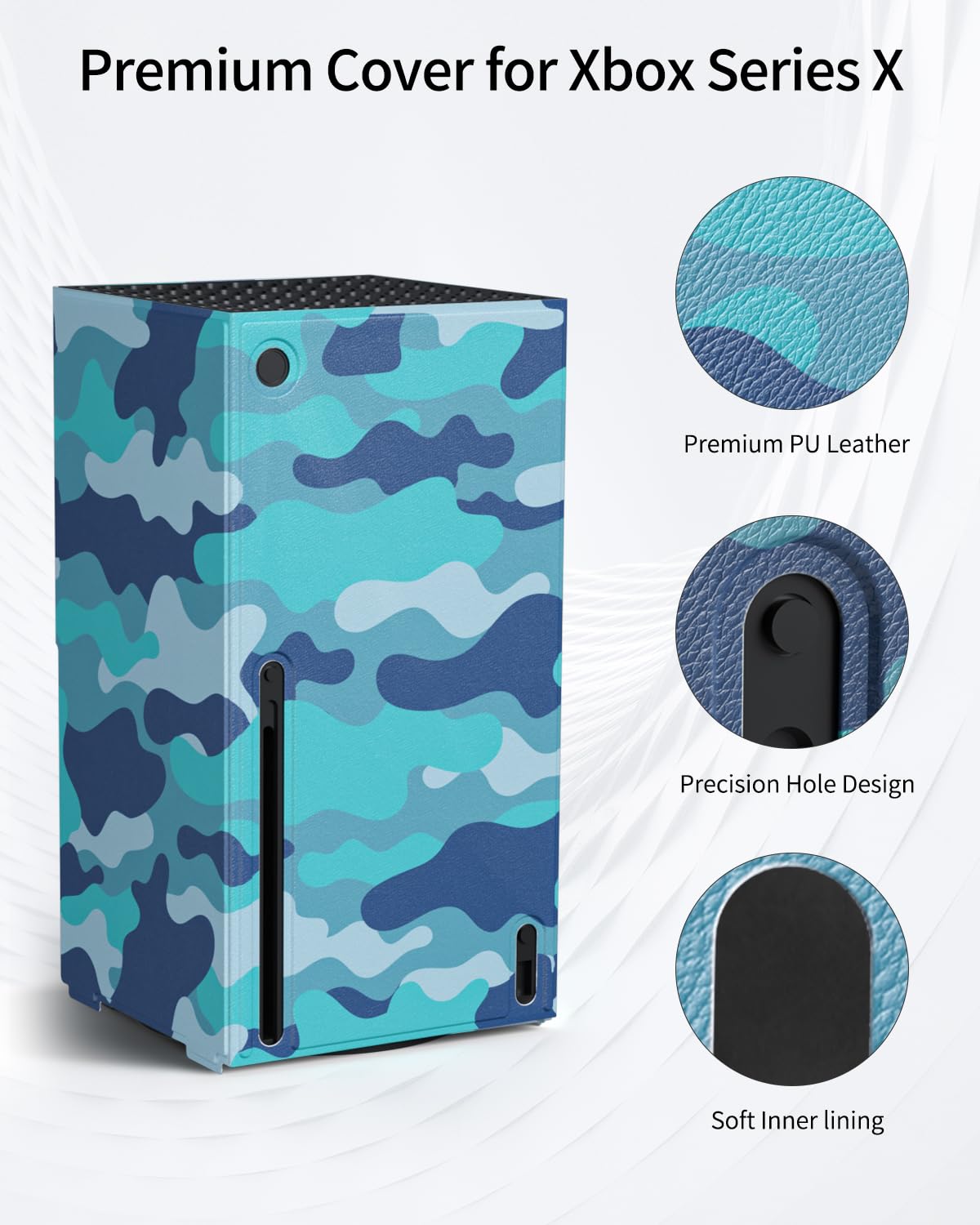 Magnetic Smart Wraps for Xbox Series X/S Console, Protective Wraps ...