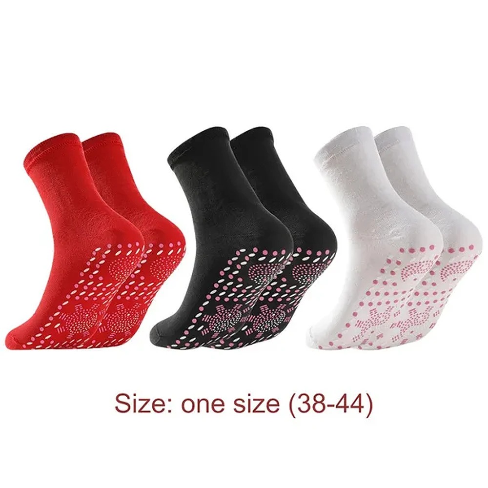 Magnetic Thermal Socks - Unisex Self-Heating Winter Stockings, Pain ...