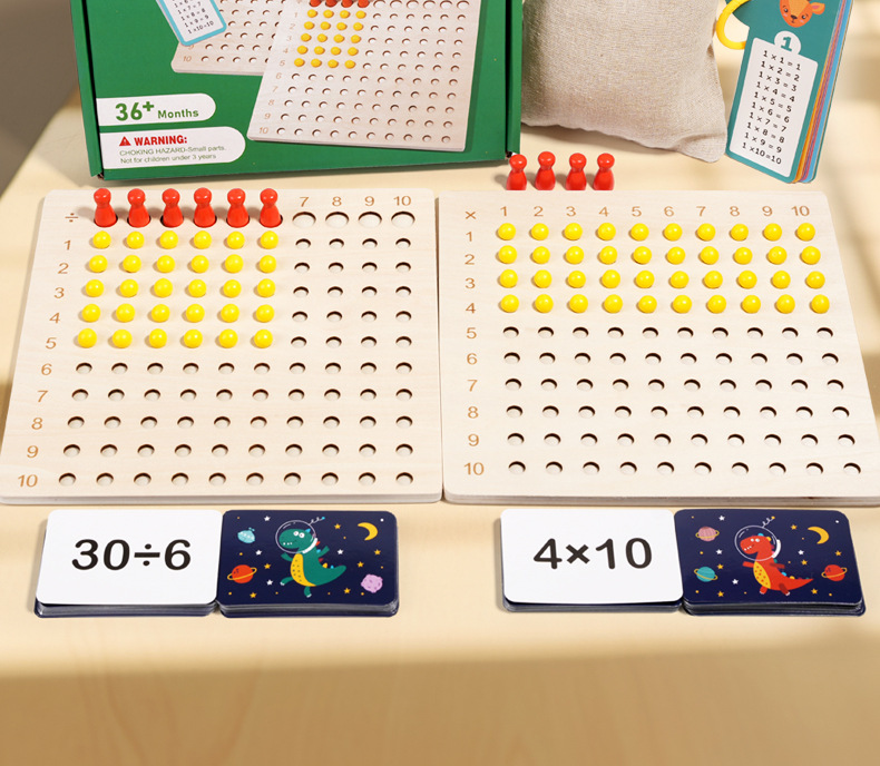 Montessori Multiplication and Division Board Montessori Math Toys ...