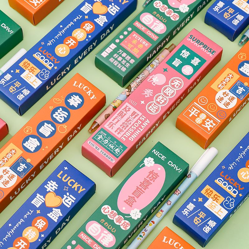 5 Pcs/set Creative Surprise Blind Box Students Opening Gifts Stationery ...