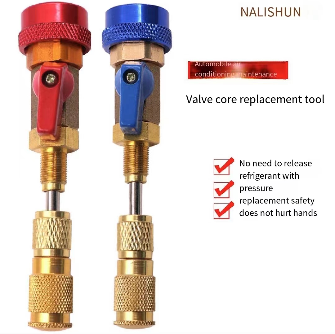 R134a Valve Core Quick Remover Replace Portable Wear-resistant Valves ...