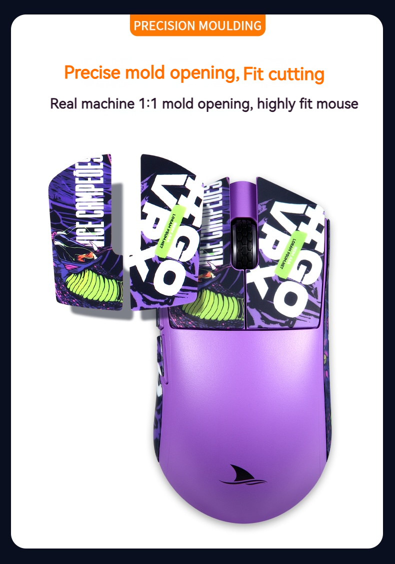 Non slip sticker Darmoshark M3,M3 Pro,M3s,M3s Pro Mouse Decorative ...