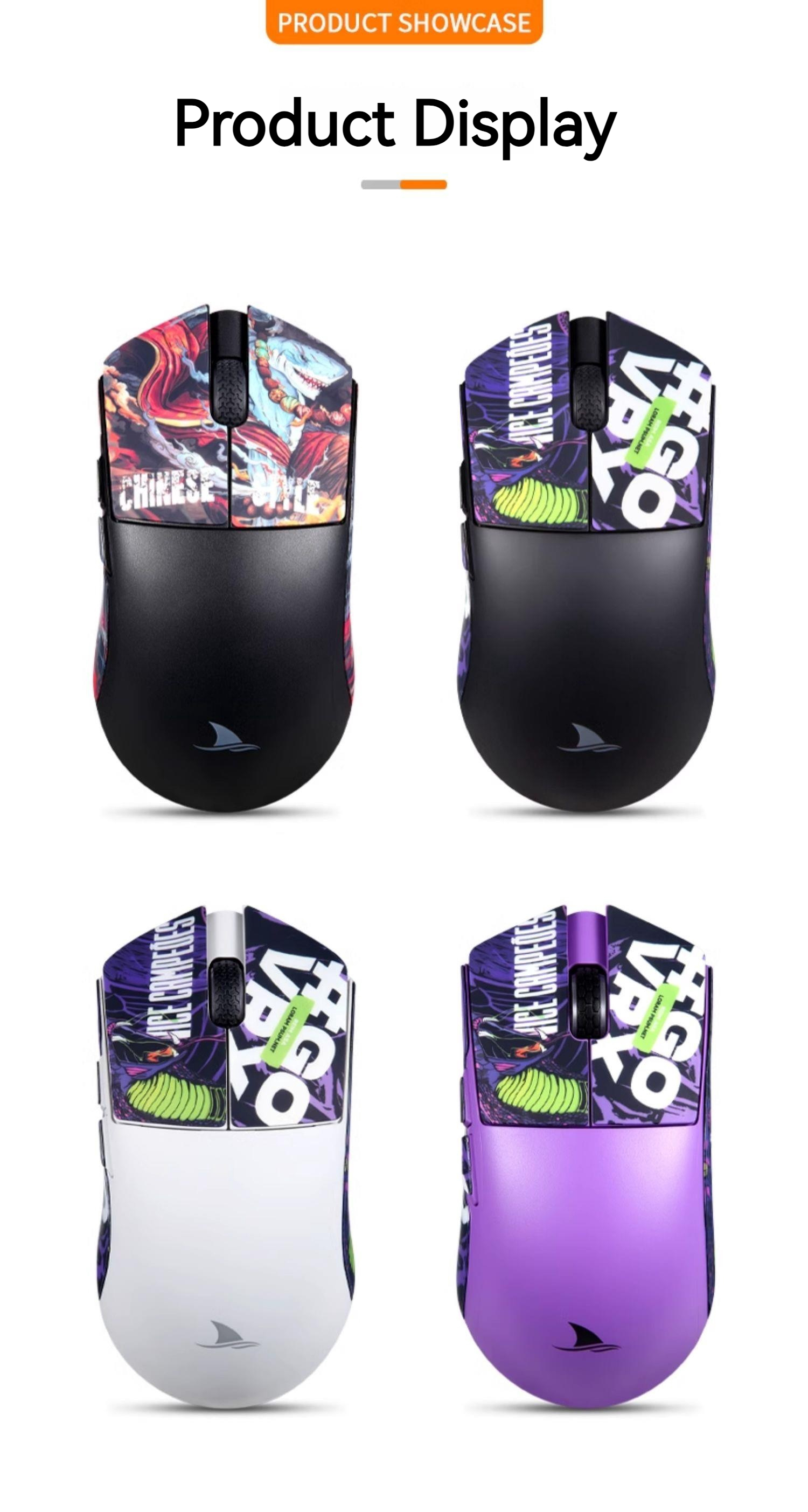 Non slip sticker Darmoshark M3,M3 Pro,M3s,M3s Pro Mouse Decorative ...