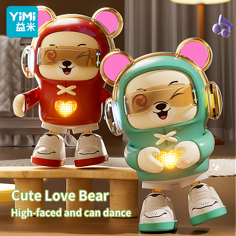 YIMI Dancing Rabbit Toy Robot Rabbit Dancing Sing Song Electronic Bunny ...