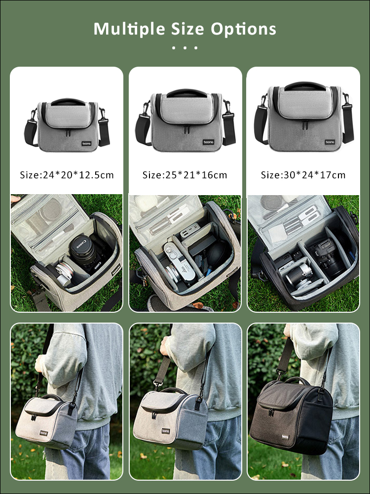 Digital DSLR Camera Bag Lens Photography Storage Bag Shoulder Bag Micro ...
