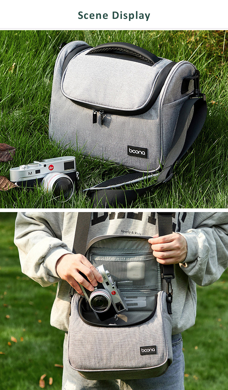 Digital DSLR Camera Bag Lens Photography Storage Bag Shoulder Bag Micro ...