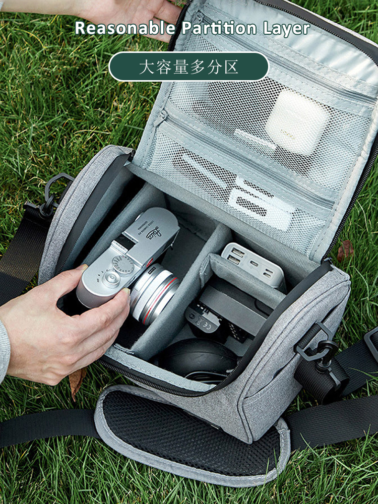 Digital DSLR Camera Bag Lens Photography Storage Bag Shoulder Bag Micro ...