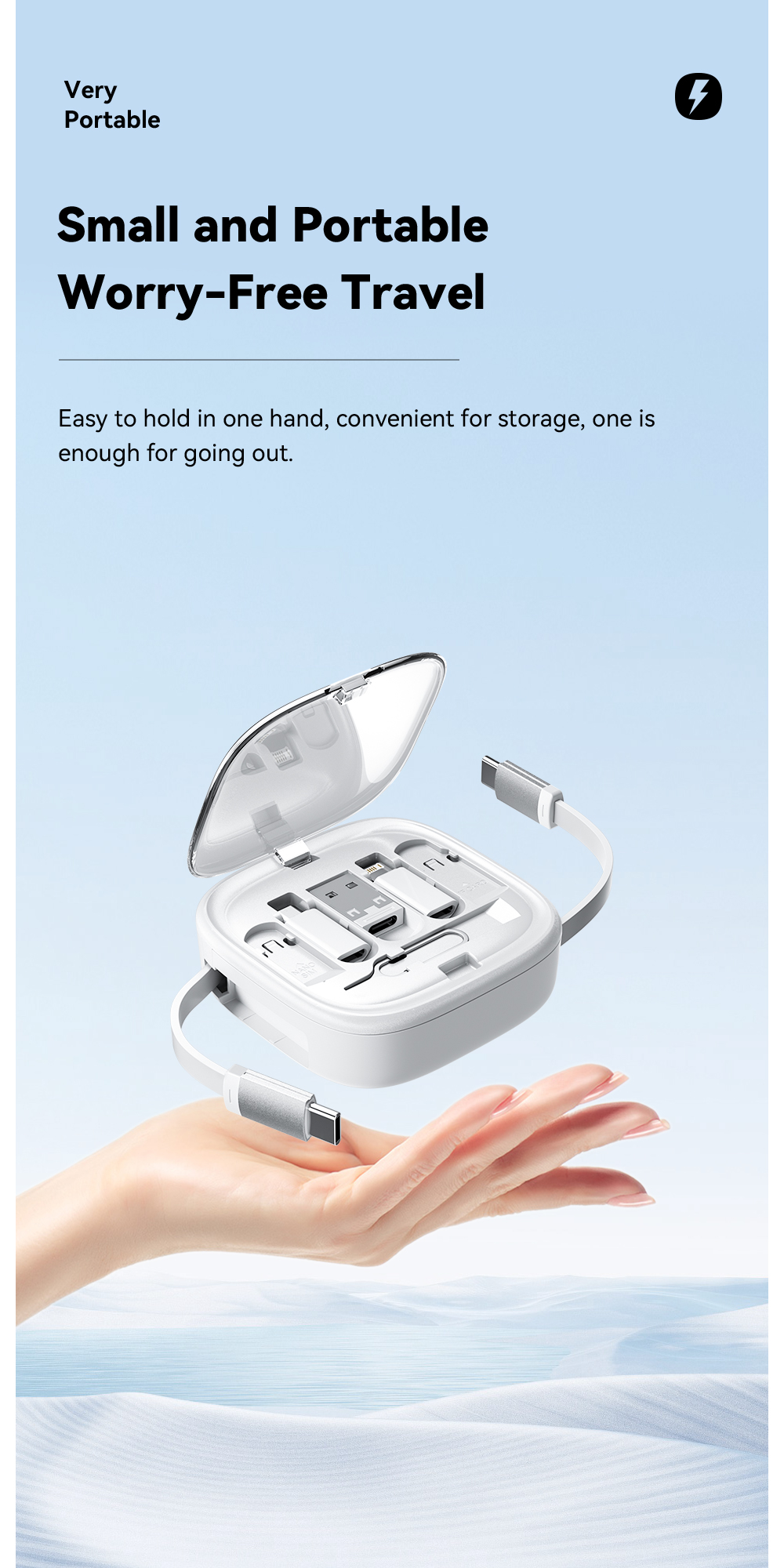 Essager 60W Stretchable 3A Fast Charging Cable Data Transmission ...