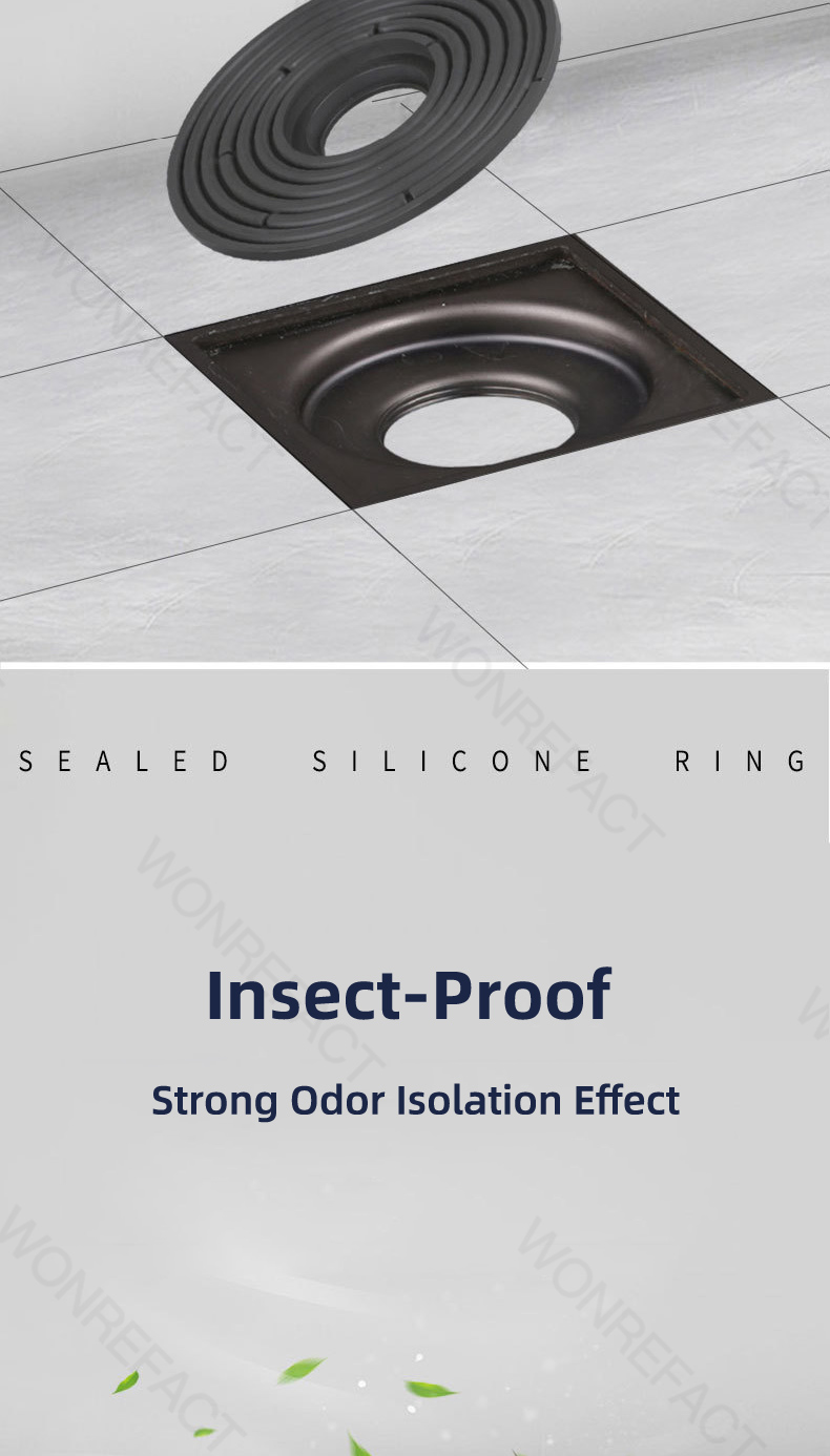 Universal Floor Drain Core 100mm Large Size Odor And Insect Proof Floor ...