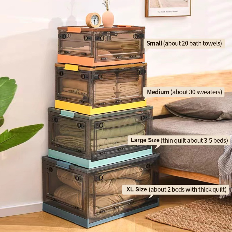 IKEA Foldable Storage Box With Wheels Storage Box Multipurpose Storage ...