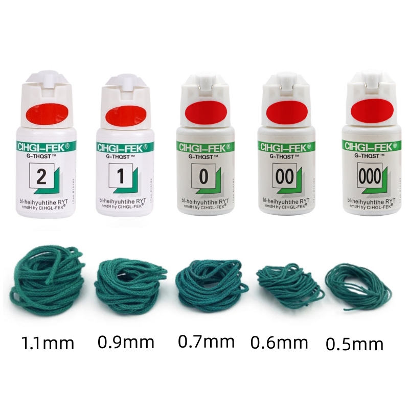 Dental Disposable Gingival Retraction Cord Plain Knitted Cotton ...