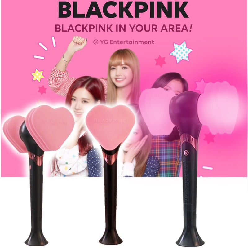 Blackpink Ver.2 supports light sticks JENNIE JISOO ROSIE LISA concert ...