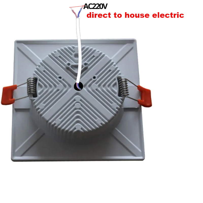 LED Slim Square Pinlight Downlight 7W 12w 15w 20w Recessed Grill ...