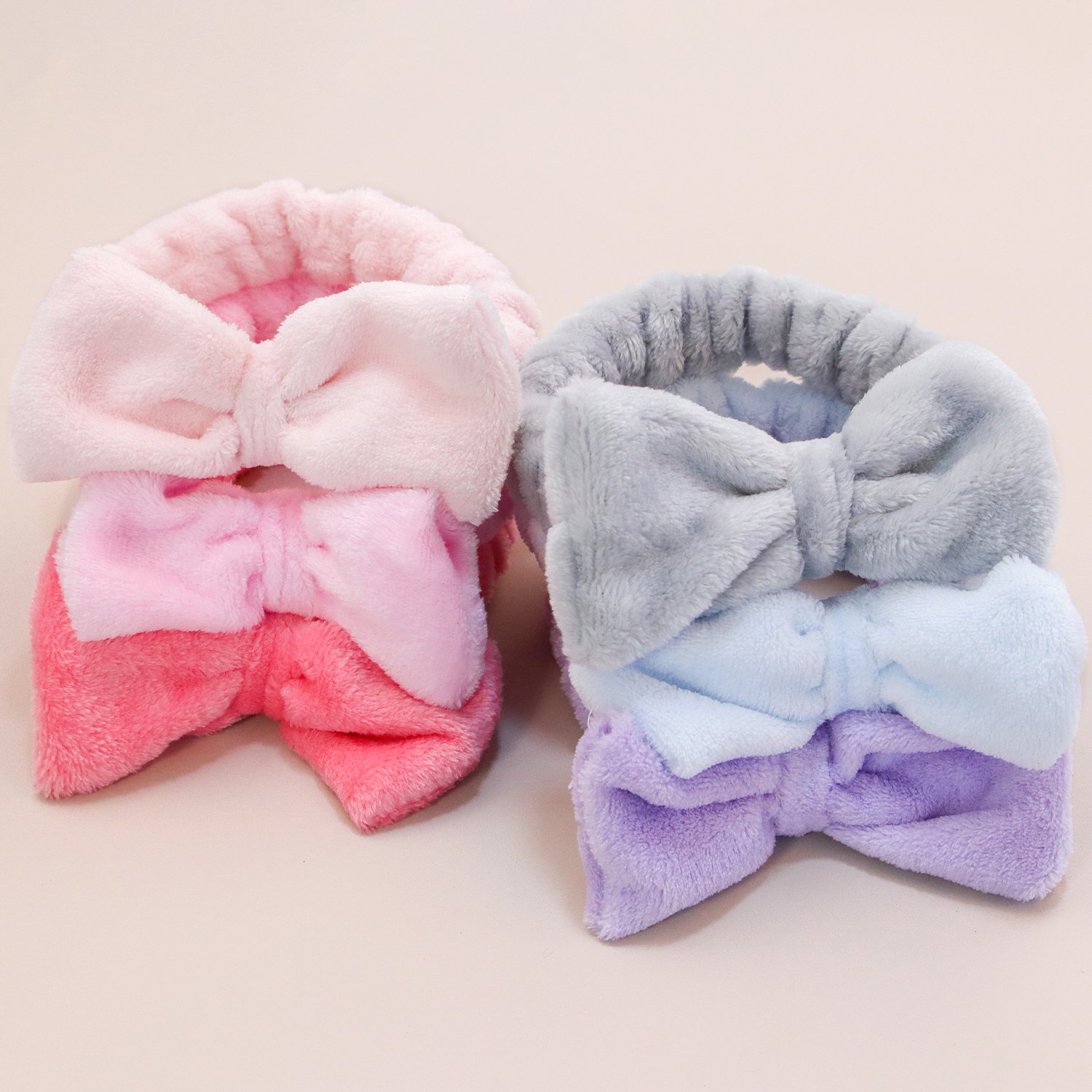 1PC Rabbit Ear Spa Headband for Women & Girls - Soft Terry Cloth Head ...