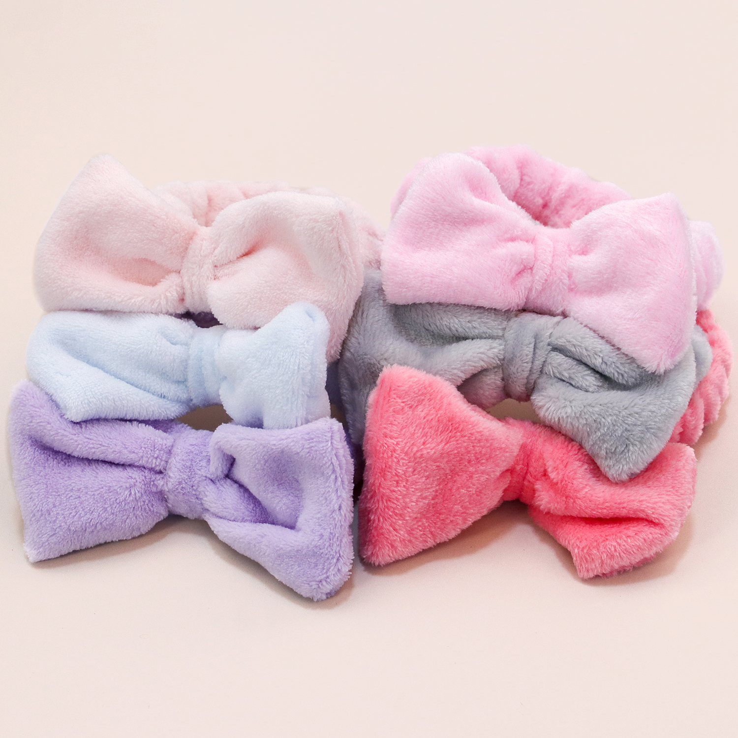 1PC Rabbit Ear Spa Headband for Women & Girls - Soft Terry Cloth Head ...
