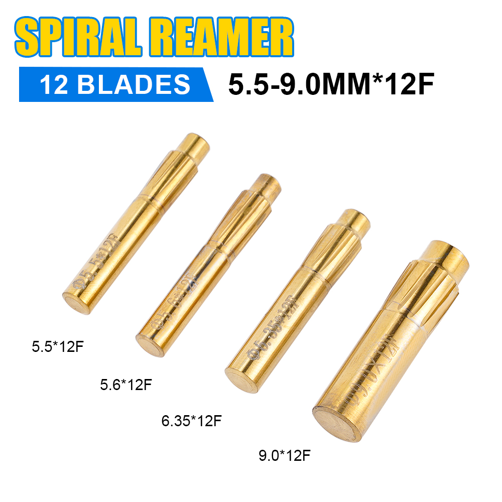 Rifling Button 5.5mm 5.6mm 6.35mm 9.0mm 12 Flutes Hard Alloy Chamber ...