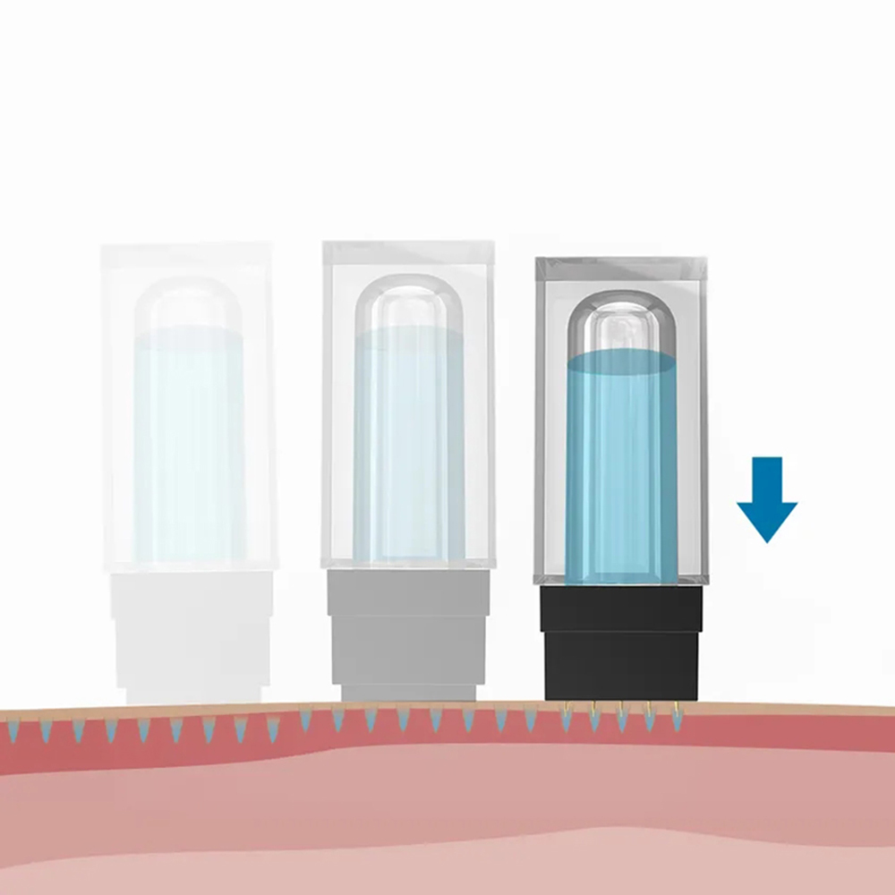 Hydra Needle 25 Microneedle Derma Stamp and Serum Applicator ...