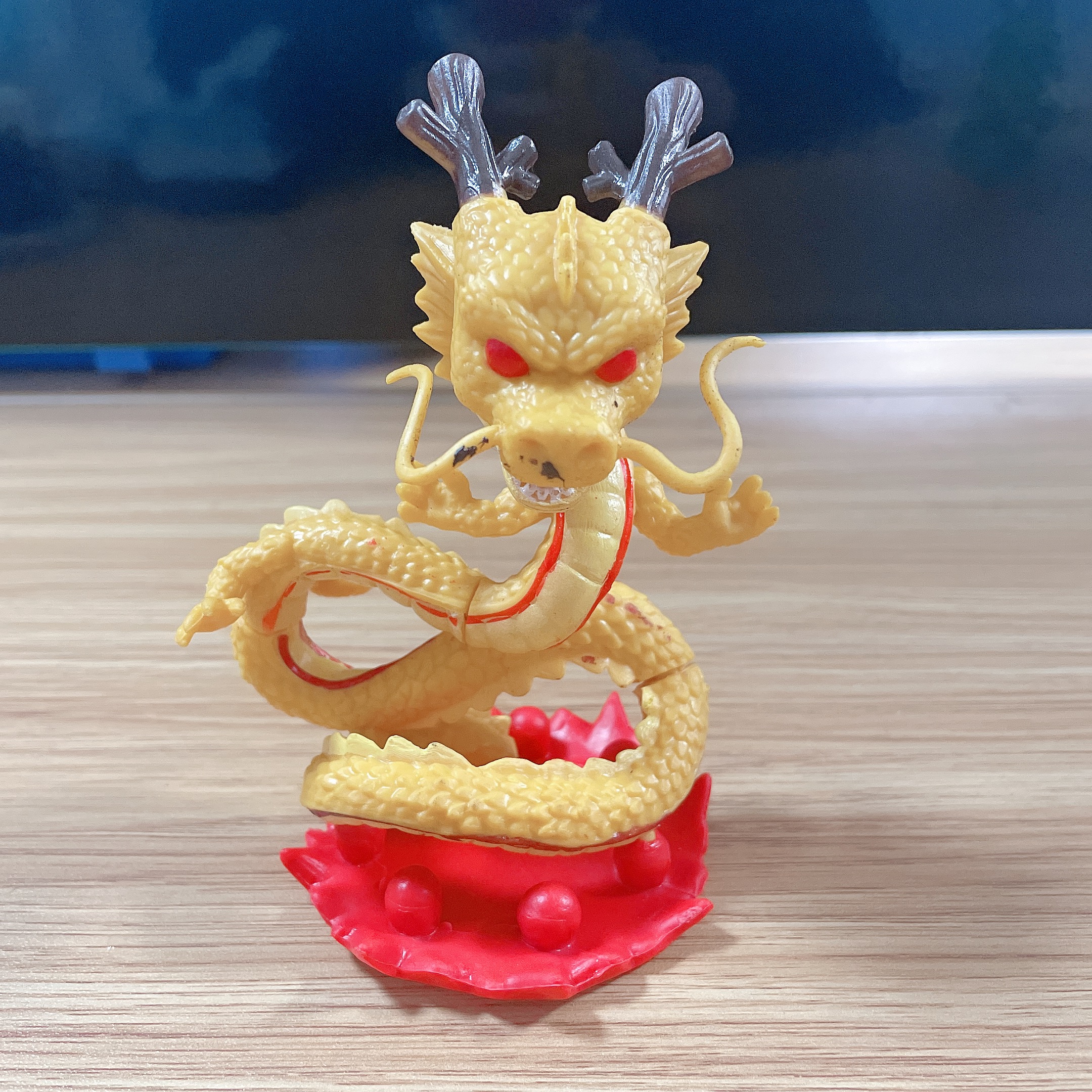 4 Style 10cm Dragon Ball Z Anime Figure Shenron Pvc Model Figurine Doll ...