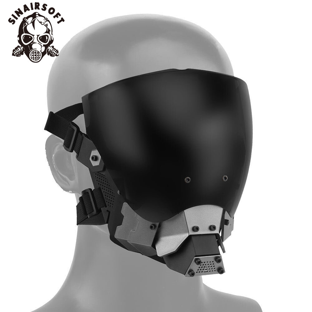 SINAIRSOFT Tactical Full Face Protective Mask Outdoor Mechanical COS ...