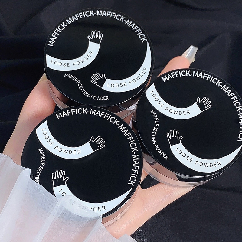 Maffick Soft Fixing Makeup Loose Powder Oil Control Long-Lasting Loose ...