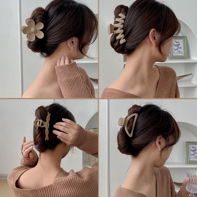 [Buy 2 And Get 50% Discount]Simple Back Of The Head Shark Clip Bangs ...