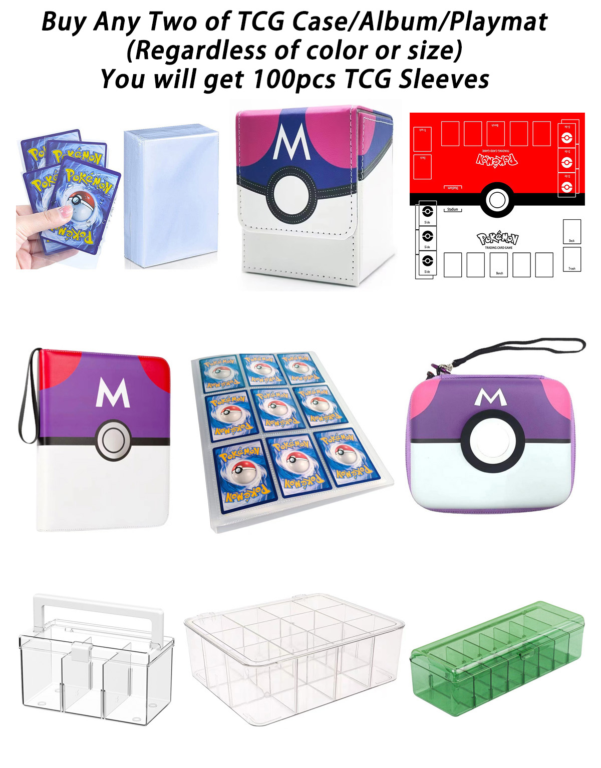 [Ready Stock] Pokemon mat 2 Player Trainer Playmat for Pokemon Trading ...