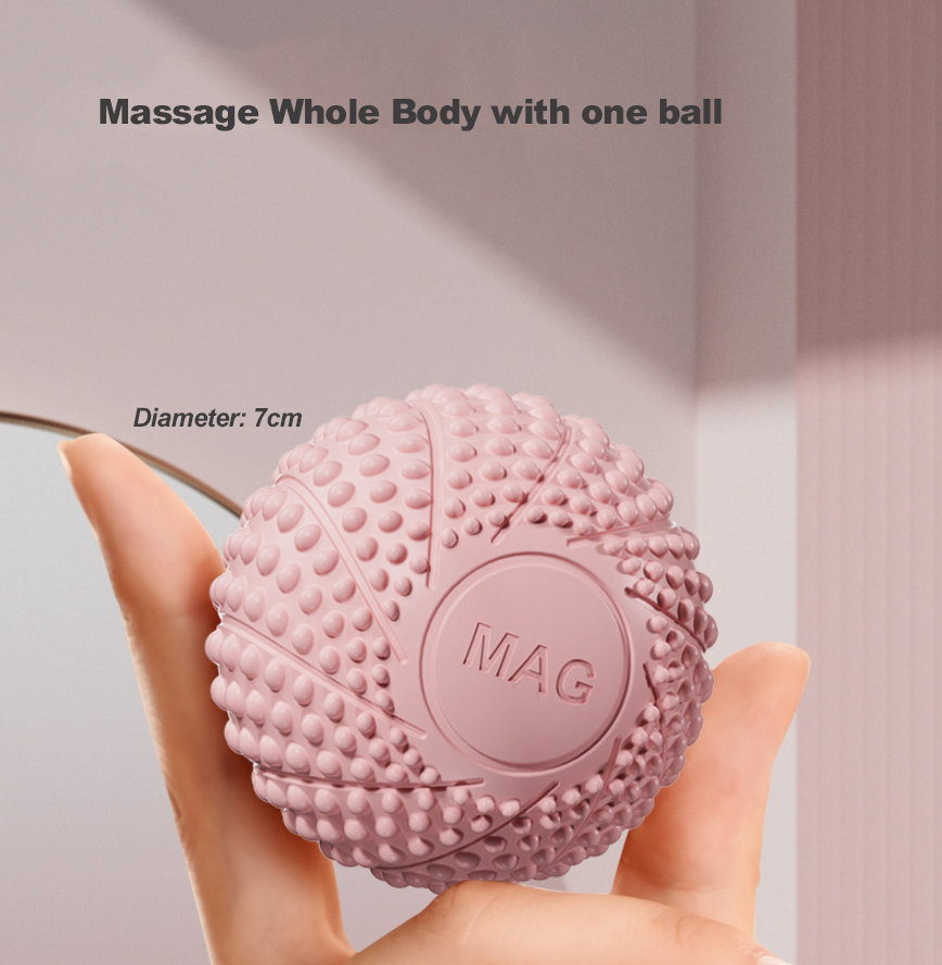 SunnyFit Massage Ball TPE Magnatic Hard Ball Muscle Pain Relief For ...