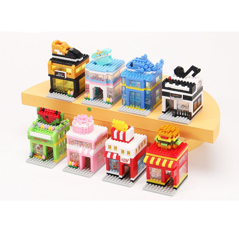 Music Piano 3D Model Building Blocks DIY Musical Instrument Violin ...