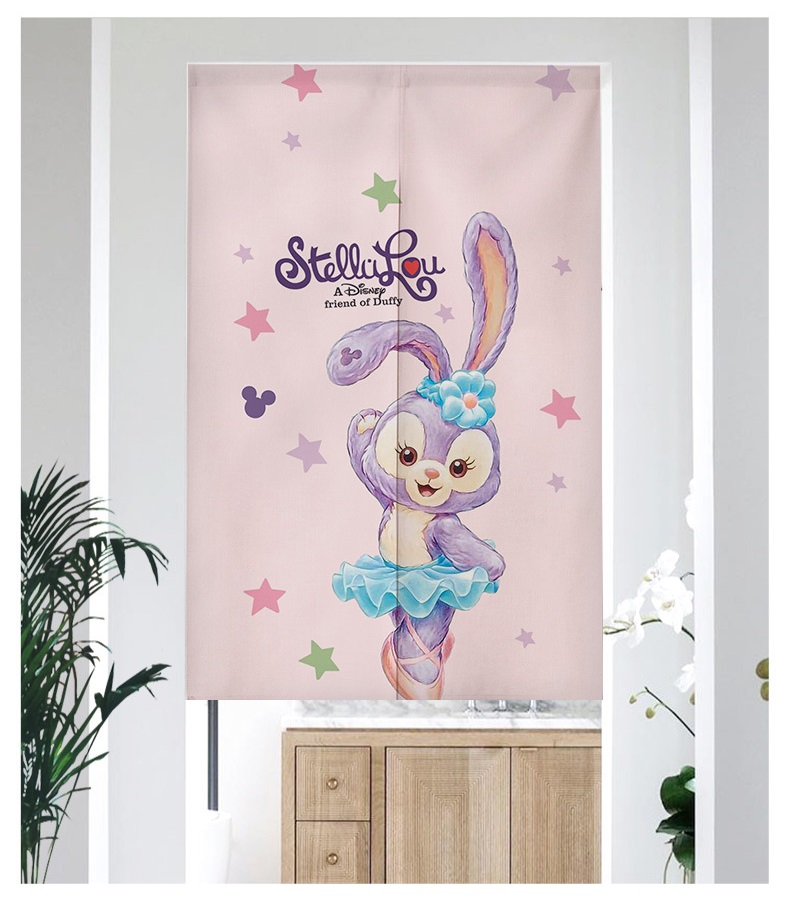 Cartoon Disney Door Curtain for Child Room Partition Long Doorway ...