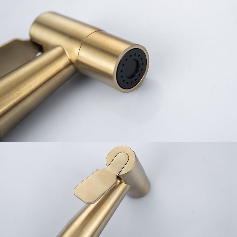 Bidet spray Stainless steel Handheld Spray gun Toilet sprayer Bathroom ...