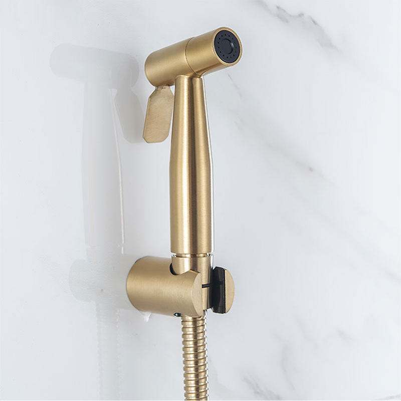 Bidet spray Stainless steel Handheld Spray gun Toilet sprayer Bathroom ...