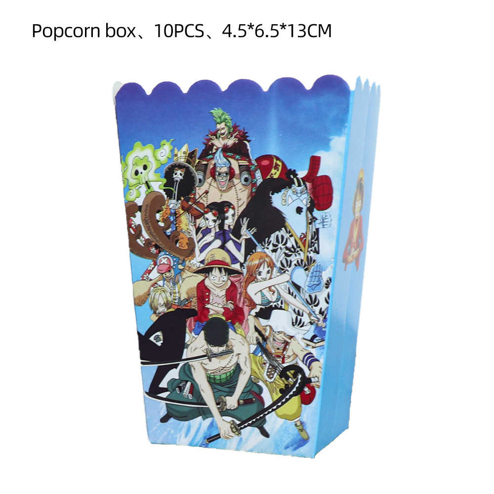 One Piece Luffy Party Supplies Children's Birthday Party Decoration And ...