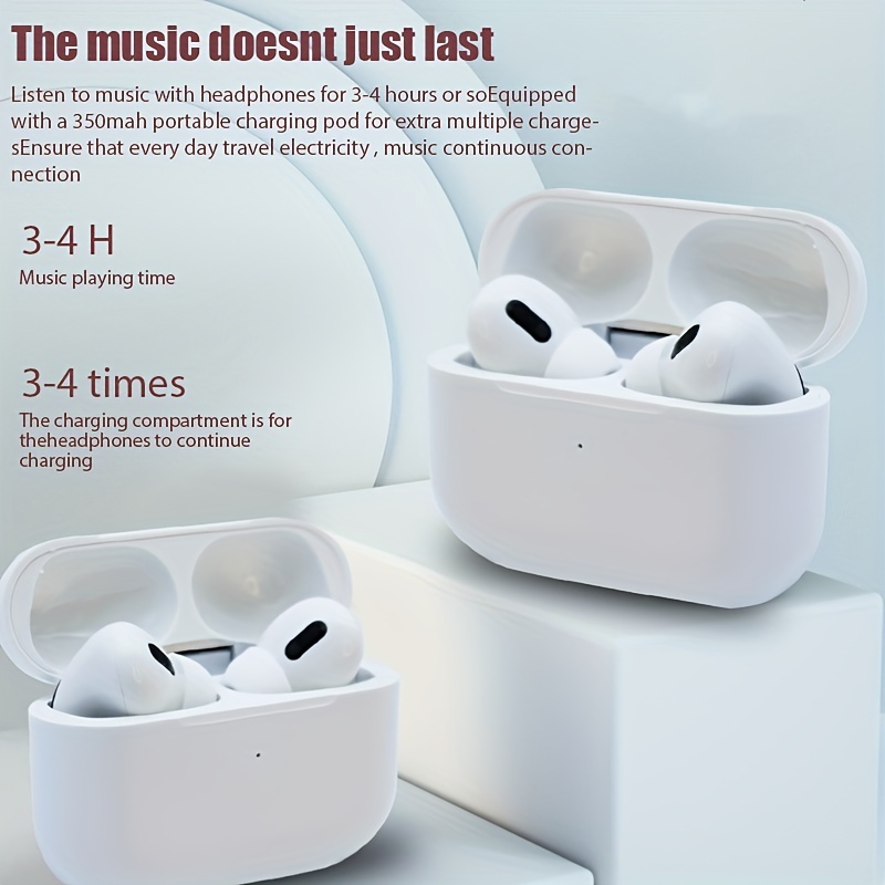 TWS Bluetooth 5.0 Wireless Earphone Pro 3 Touch Control Smart Bluetooth ...