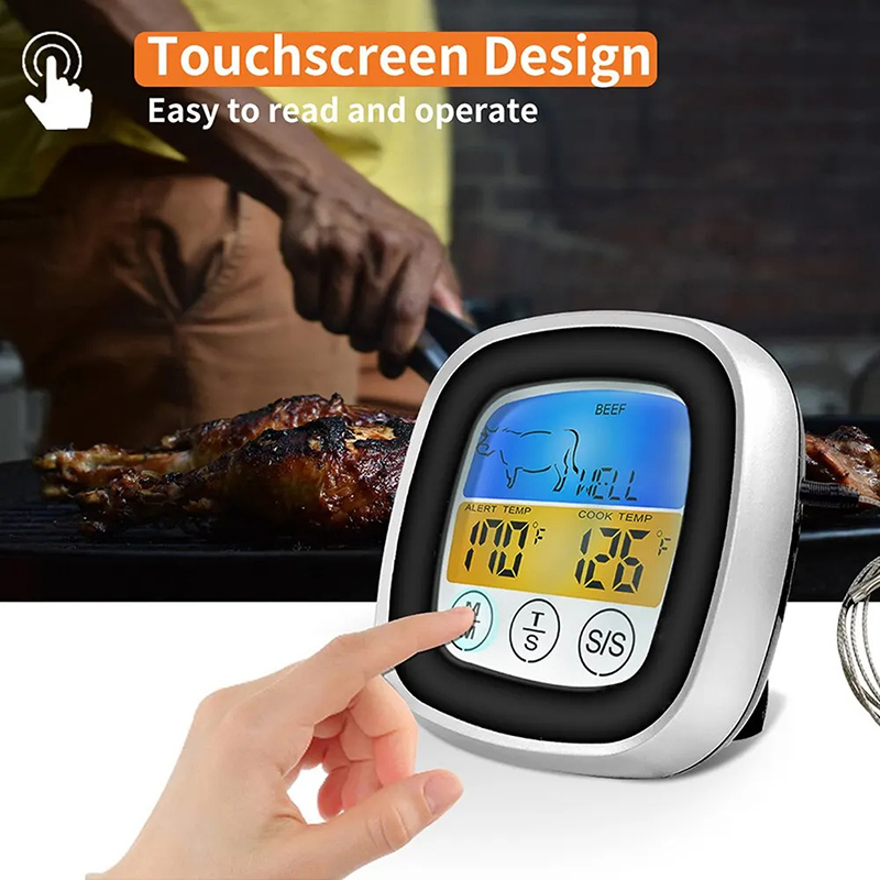 KIPRUN Digital Kitchen Thermometer, Oven Temperature Heat Meter Kitchen ...