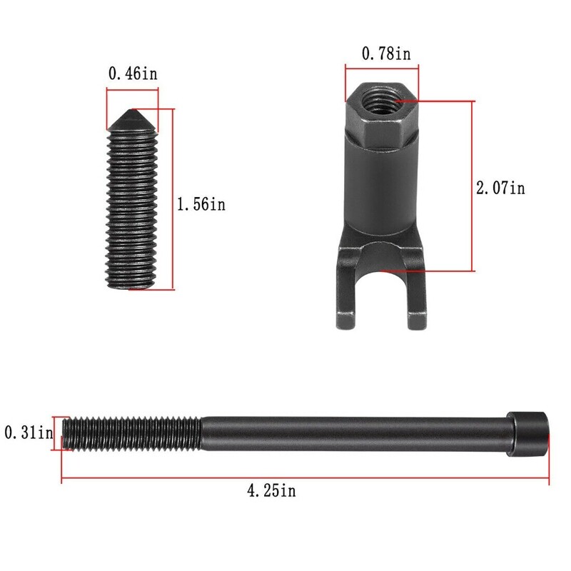 3418 Fuel Injector Removal Tool Puller Kit Fit For 2011-2018 Ford 6.7L ...