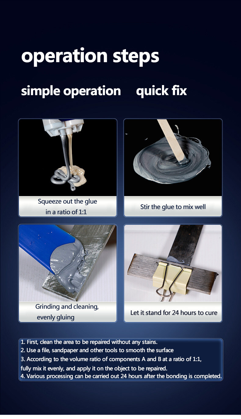 Hest resistant up to 650 ℃ verve high temperature glue iron glue ...