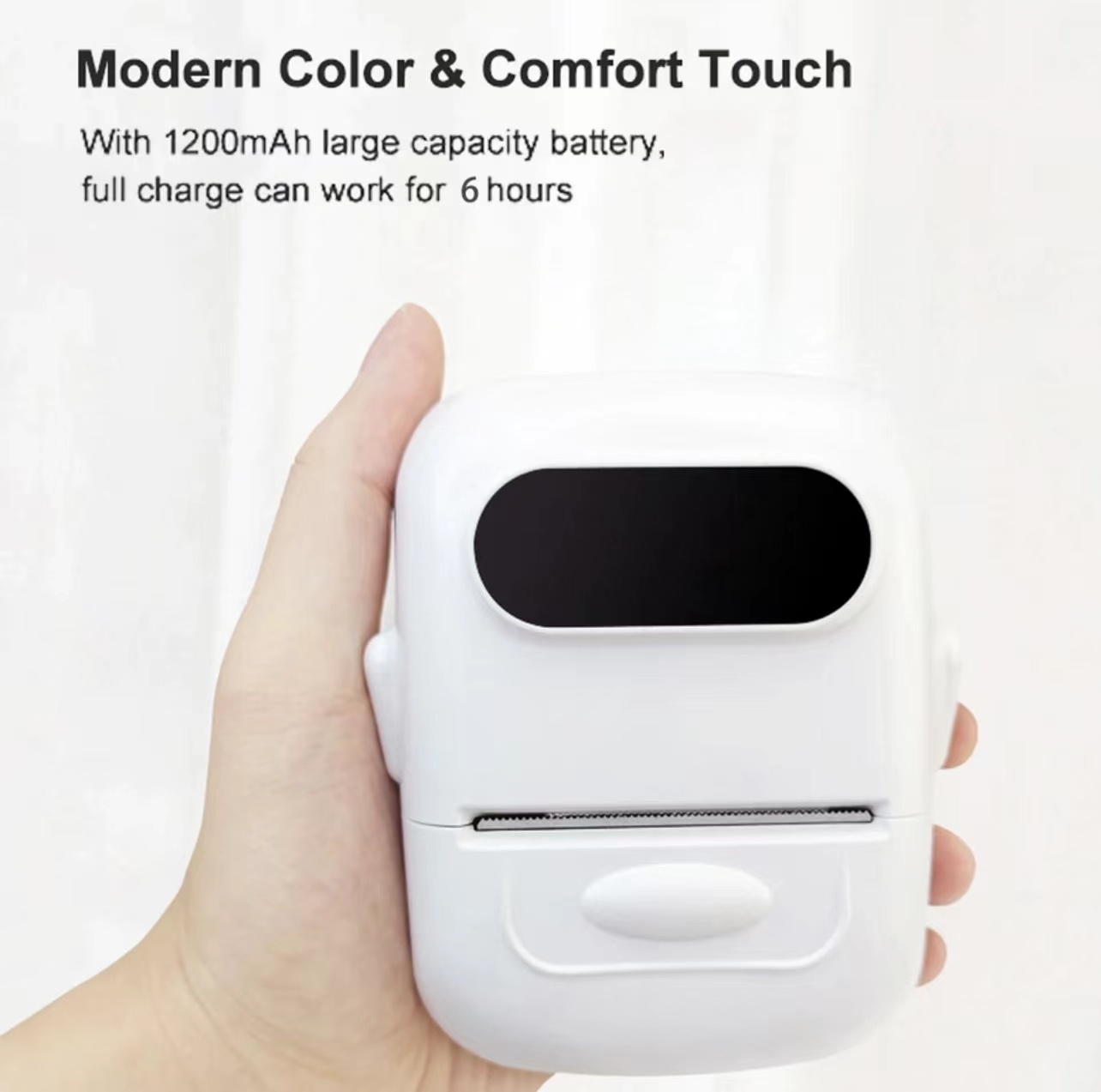 Marklife P50 Portable Bluetooth Label Printer wireless Thermal Printer ...