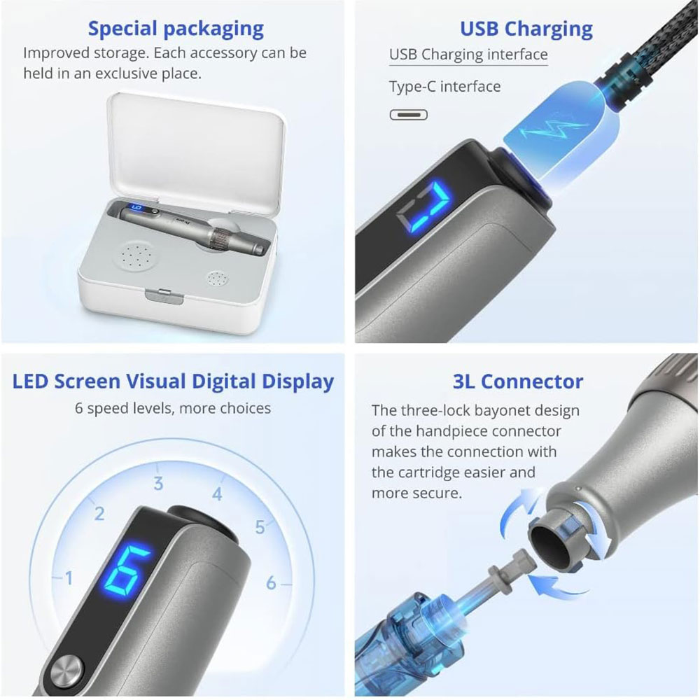 Best Selling Original Dr.pen Ultima M8S Electric Wireless Dermapen Set ...