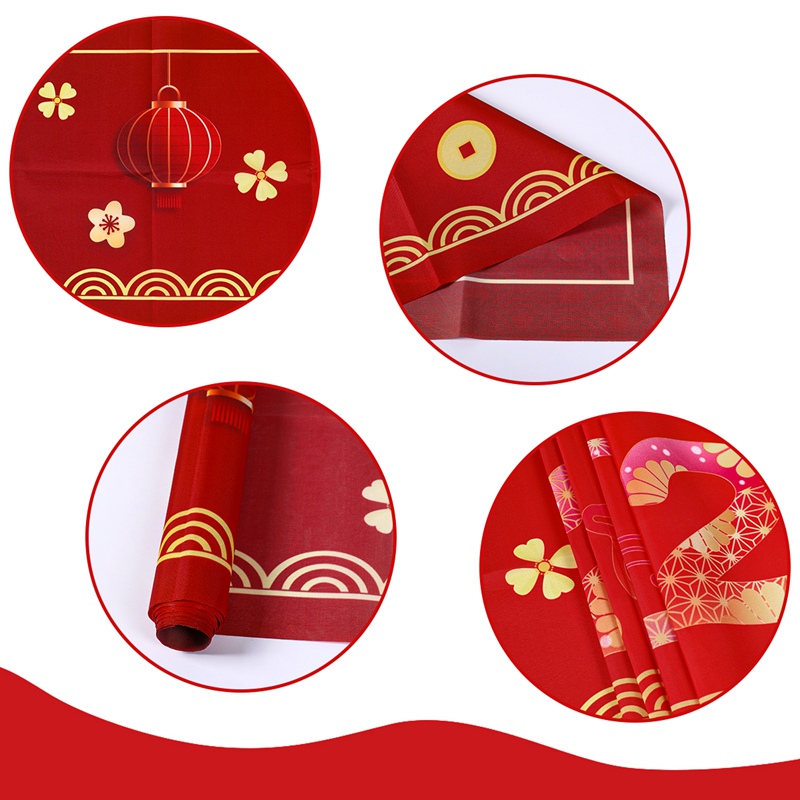 【cny】130*220/137*274cm 春节 Chinese New Year Table Cloth the Spring ...