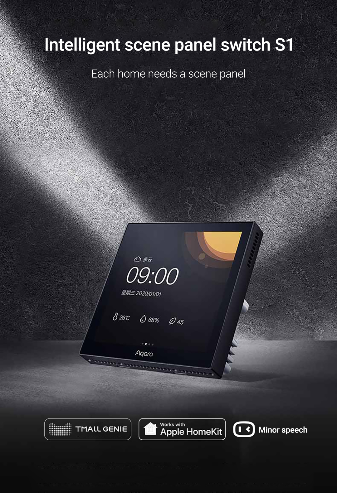 Aqara S1 Smart Control Scene Panel Switch | Shopee Malaysia