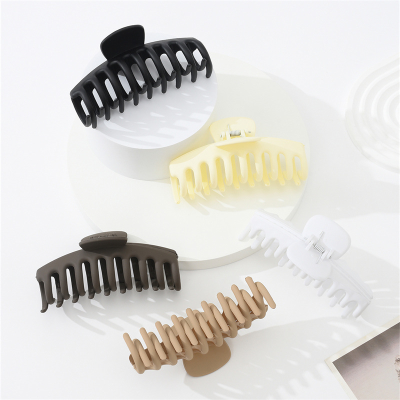 1 Matte Matte Keel Hair Clip Fashion Commuter Elegant Ladies Hair Clip ...
